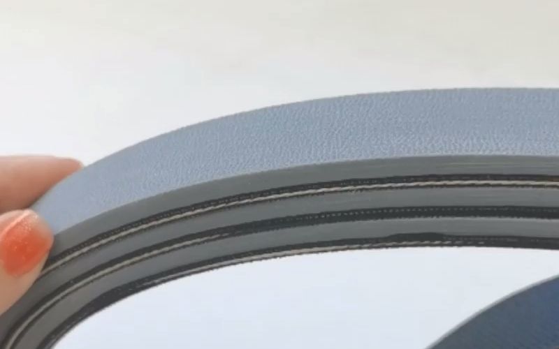 全自动粘盒机机头输纸带 灰胶防滑底耐磨给纸带 传送带工业皮带