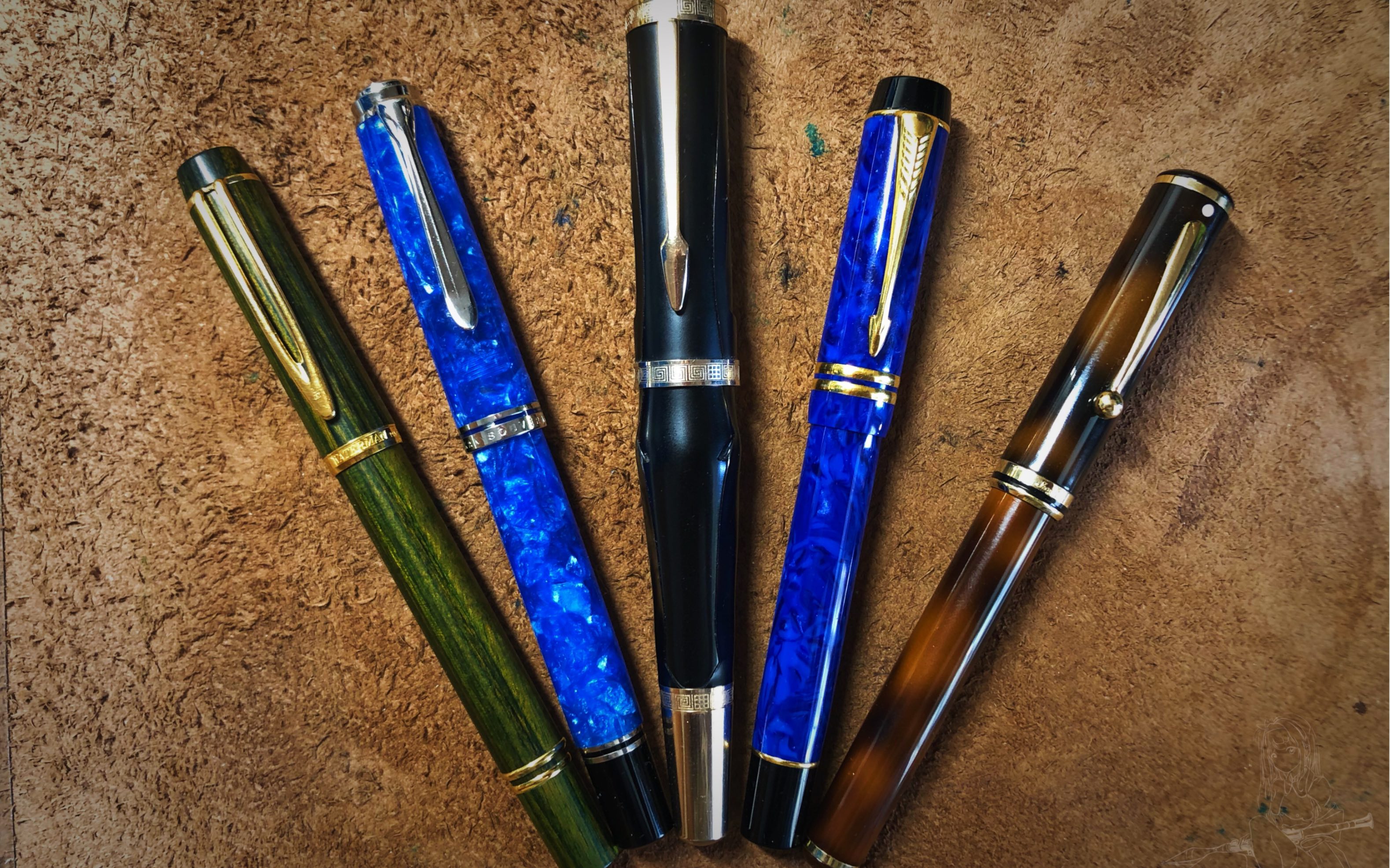 这五支钢笔真的值得吗?聊聊钢笔五大给我的主观感受