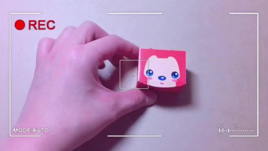 阿狸立体纸模制作,又萌又简单,拯救手残党