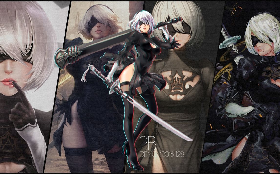 zbrush雕刻详细教学,建模师拉着2B小姐姐到房间居然只为了研究人体...