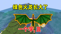 我的世界冰与火之歌模组 第63集 我的世界冰火传说63:绿色火龙长大了...