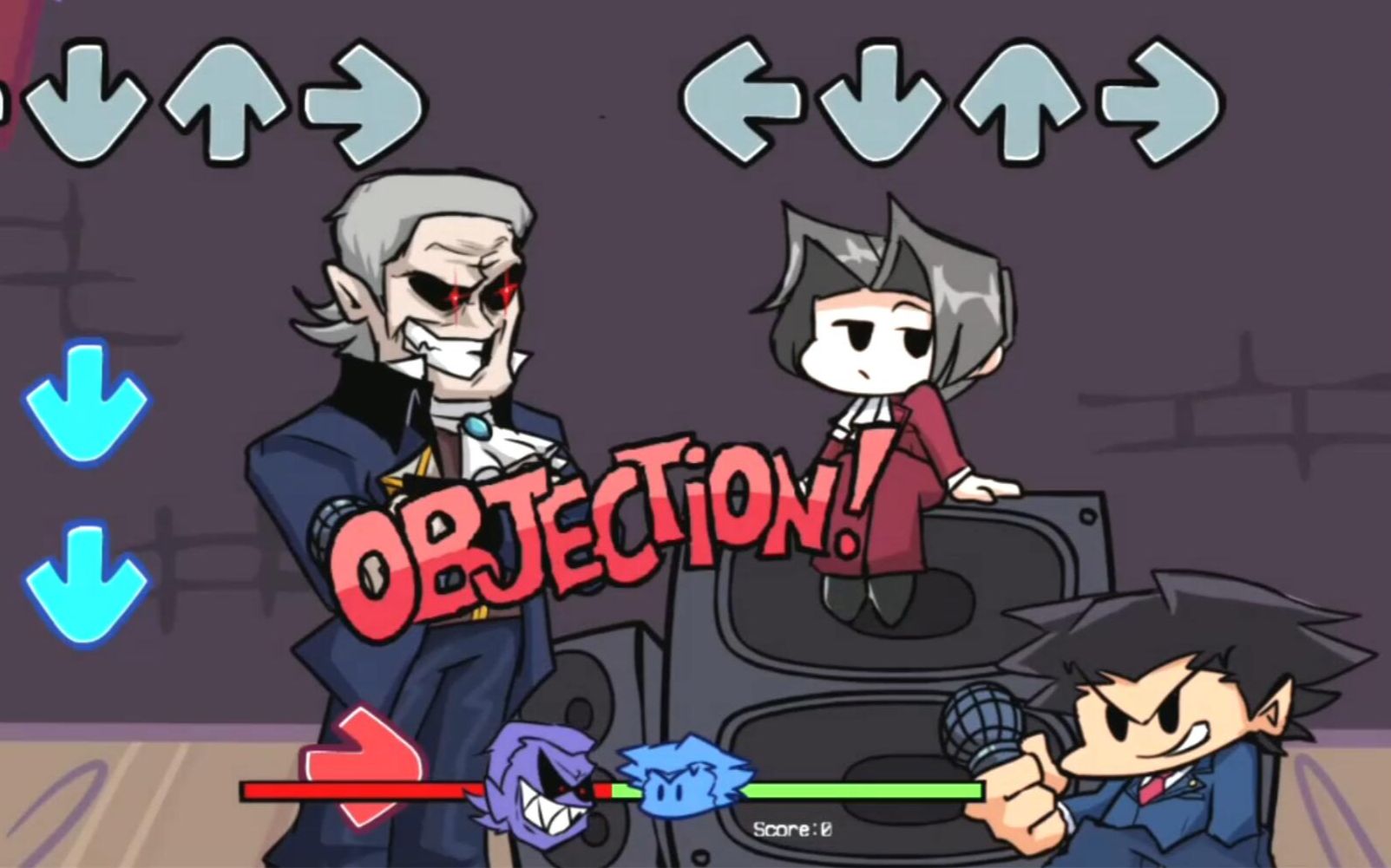 ...Friday Night Defending-FNF逆转裁判Mod试玩及下载(Win&Android )