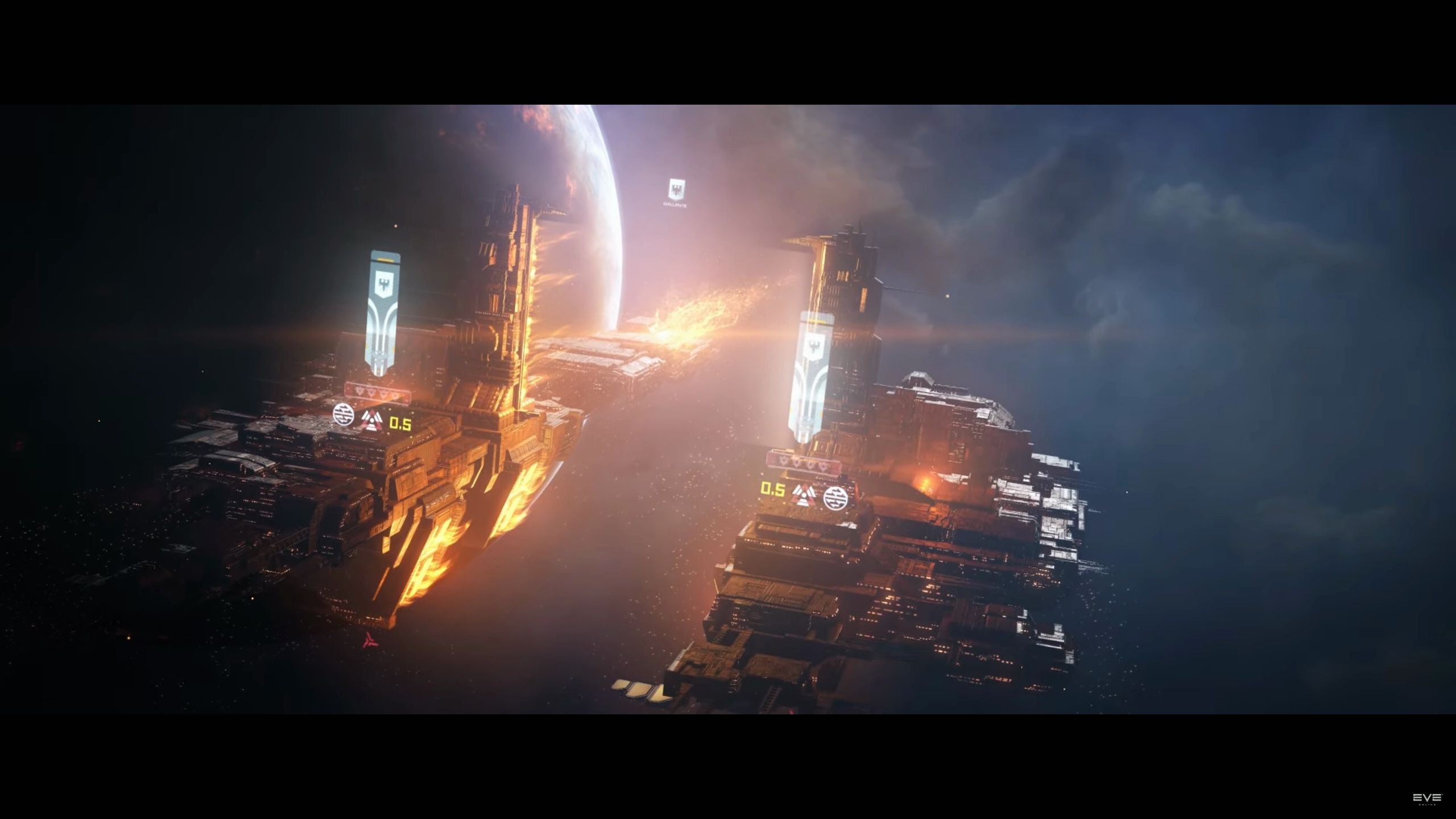 [EVE Online] 2020 第二季度宣传CG 'EVE: 日食' 'EVE Eclipse' -1080P-
