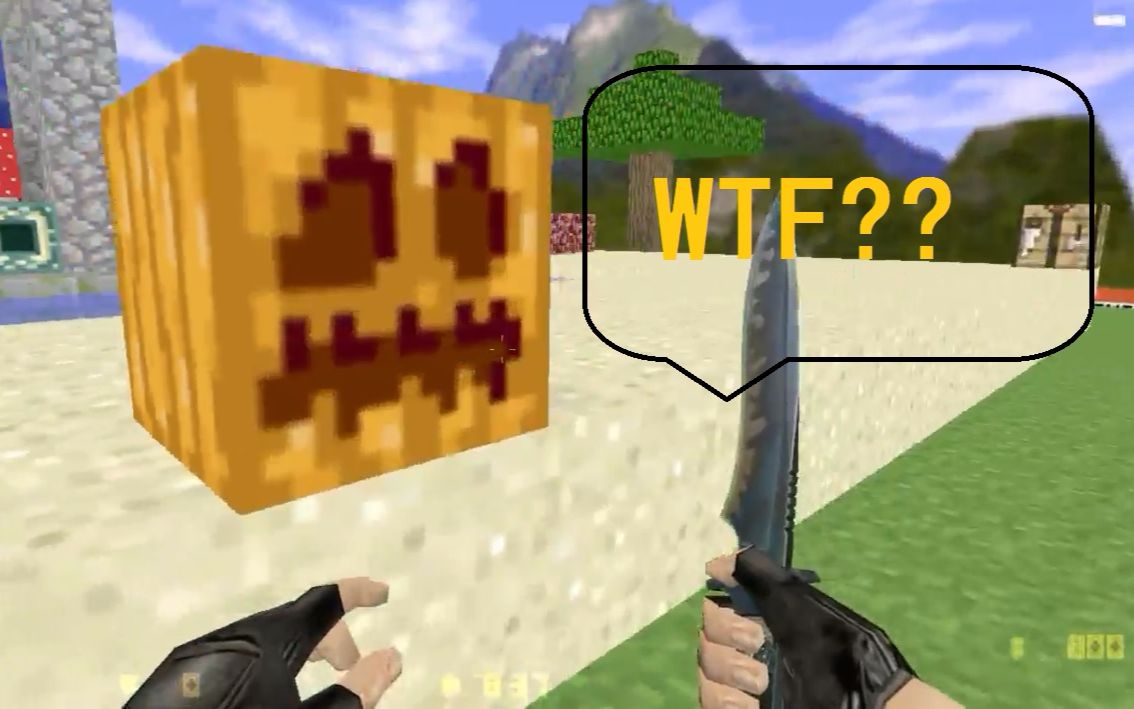 【CS1.6】那我就来还原Minecraft吧!