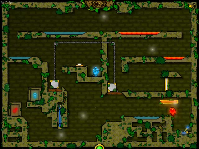 火娃冰娃闯关无敌版小游戏,在线玩,4399小游戏