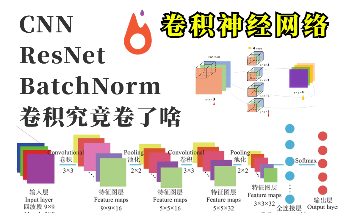 3小时我居然就跟着顶尖学府教授搞懂了【CNN卷积神经网络原理及...