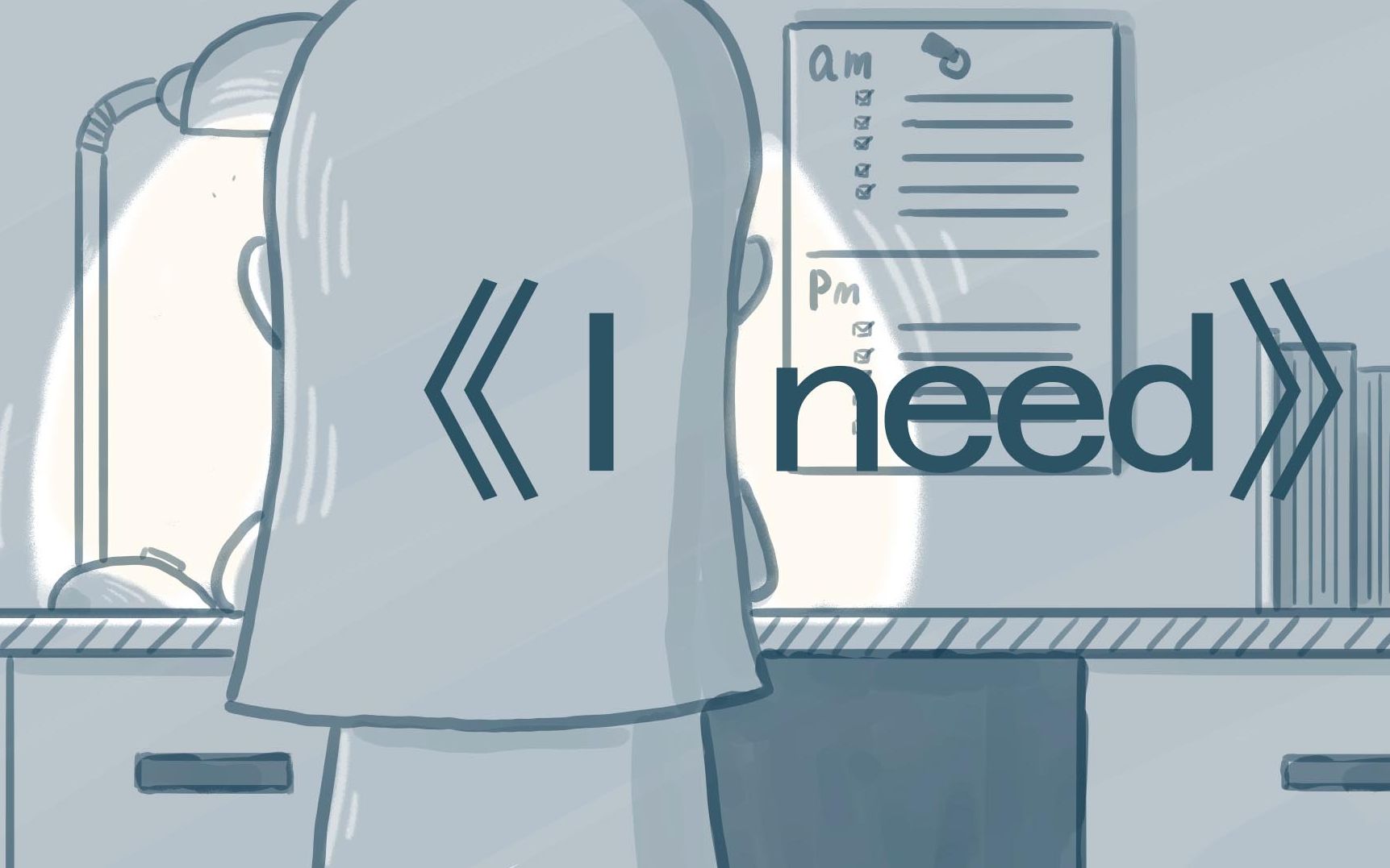 毕设二维动画 《I need》