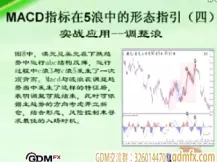 GDMFX外汇新手入门必学经典教程:MACD指标在5浪中的形态四