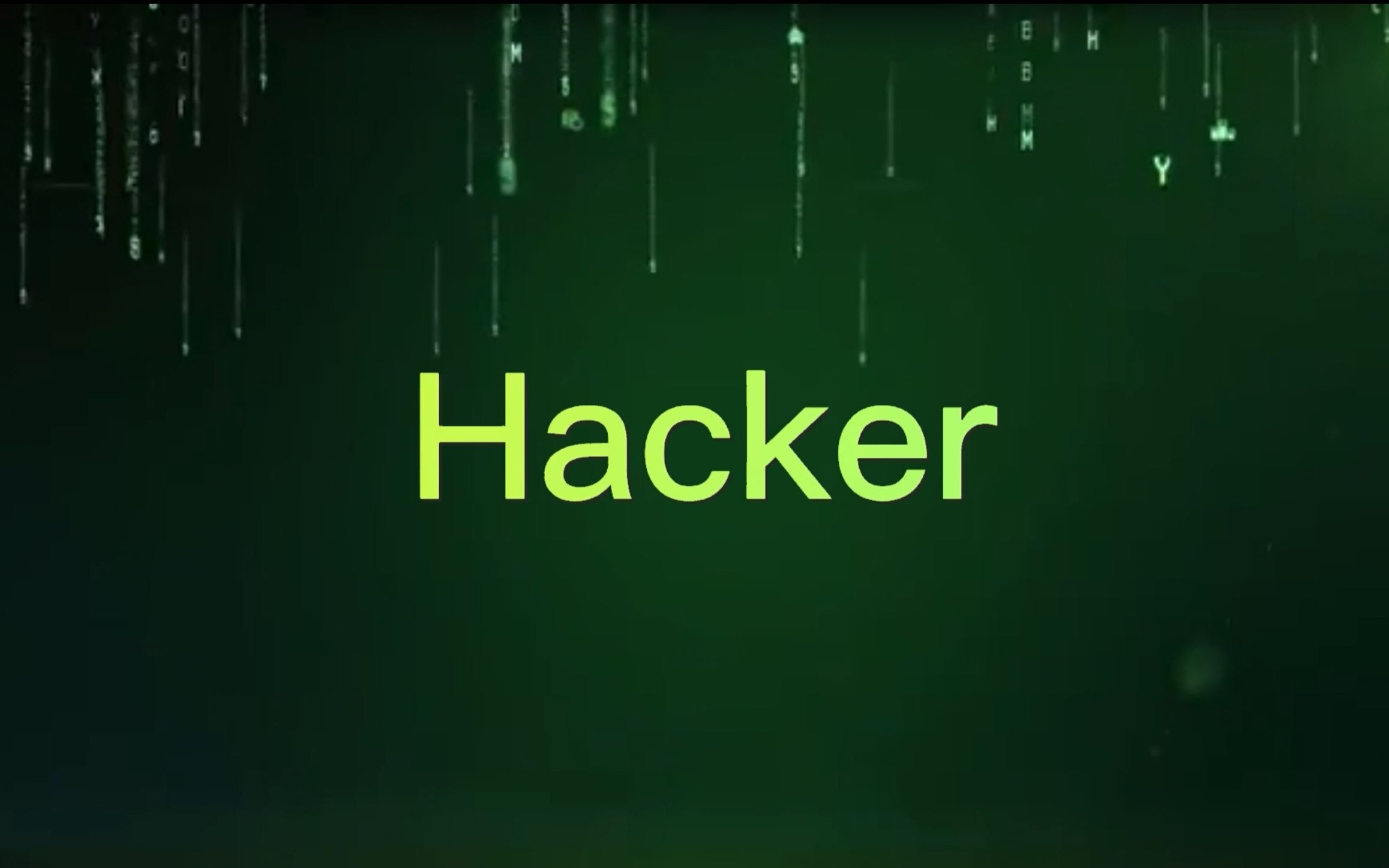 《Hacker》——小组英语Project(吉林大学-计算机类专业)