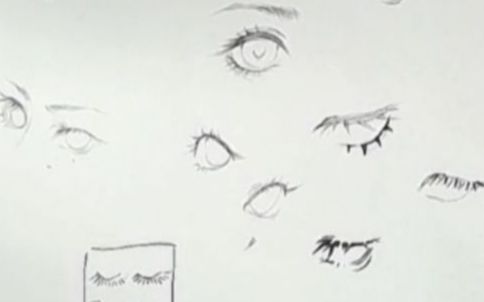 【手绘漫画教程】每次画的二次元眼睛都是一样的?史上最全眼睛画法...