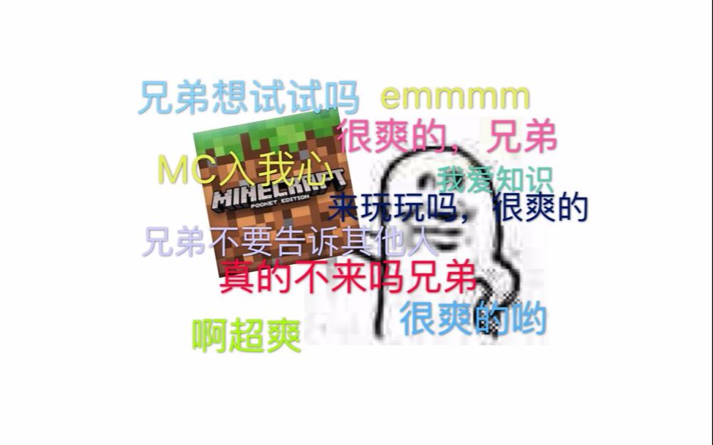 【茶叶】MineCarft(洛花星雨服务器)一个让你眼瞎成盲女的服务器小游戏