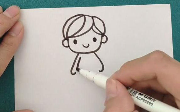 【绘画】一画就会(20)简笔画小孩子一画就会简简单单