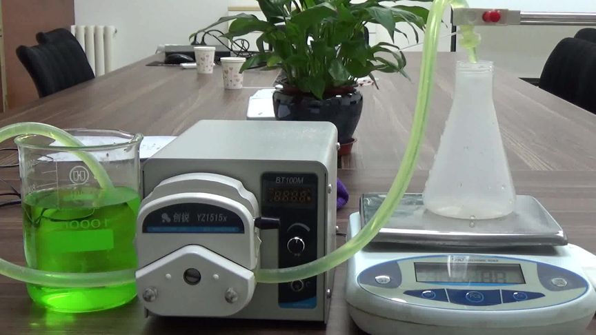 创锐泵业BT100M型蠕动泵操作