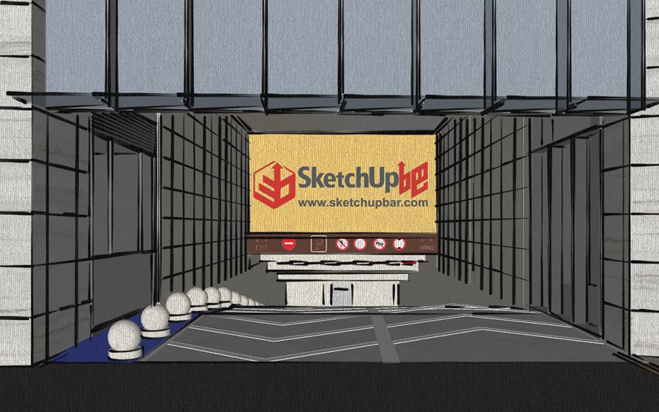 SU如何快速平稳地将模型沿着曲面放置呢?