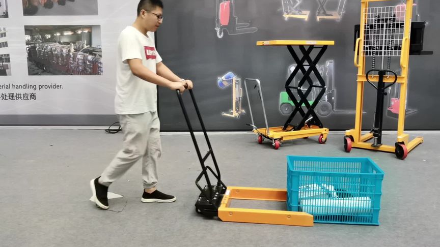 #手推车 #周转箱搬运车 #周转箱 性价比高,使用贼方便
