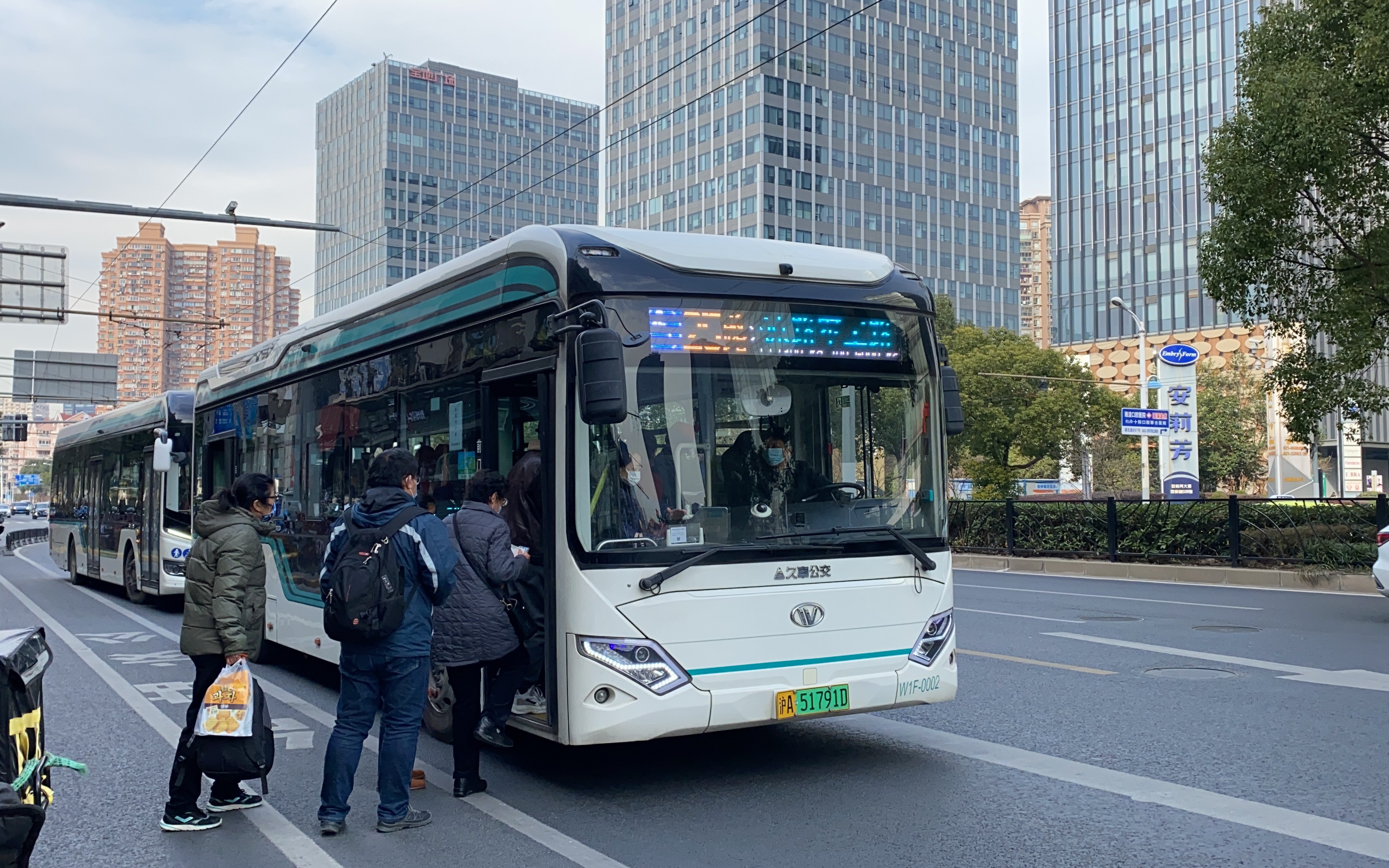【高客流线路车展】上海公交25路多车型实拍素材合集(内含W1F,S2S,...