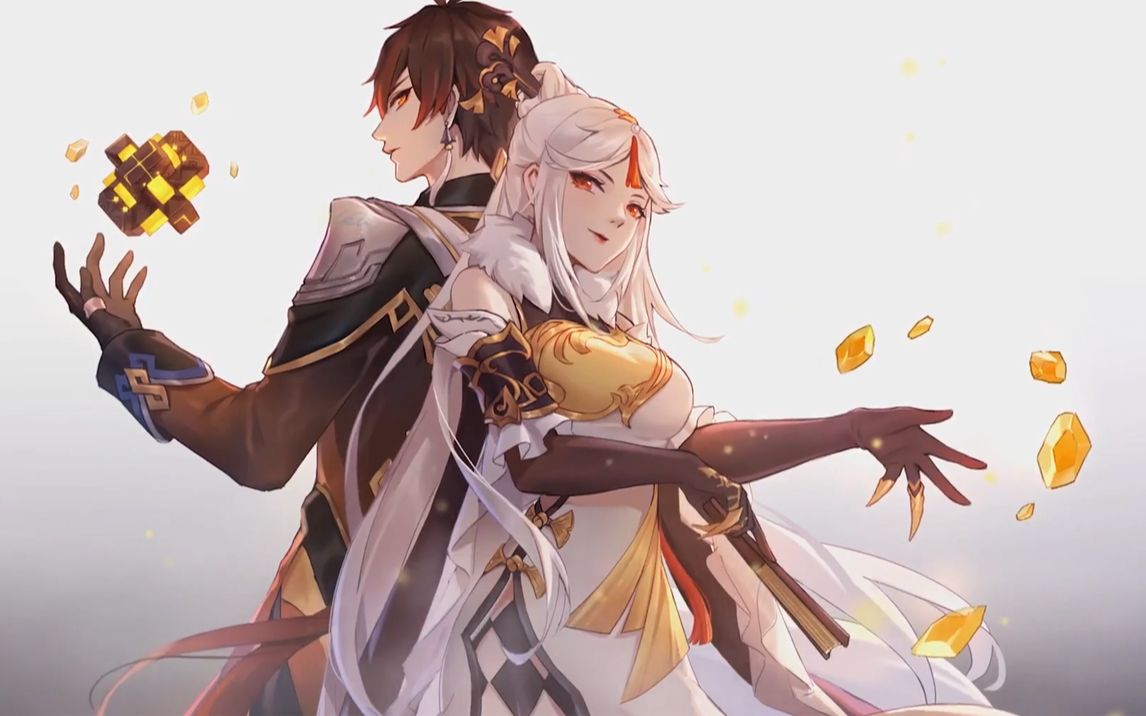 【原神】天权·凝光!_哔哩哔哩bilibili_原神