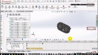 Solidworks视频教程-链子链轮装配及运动仿真