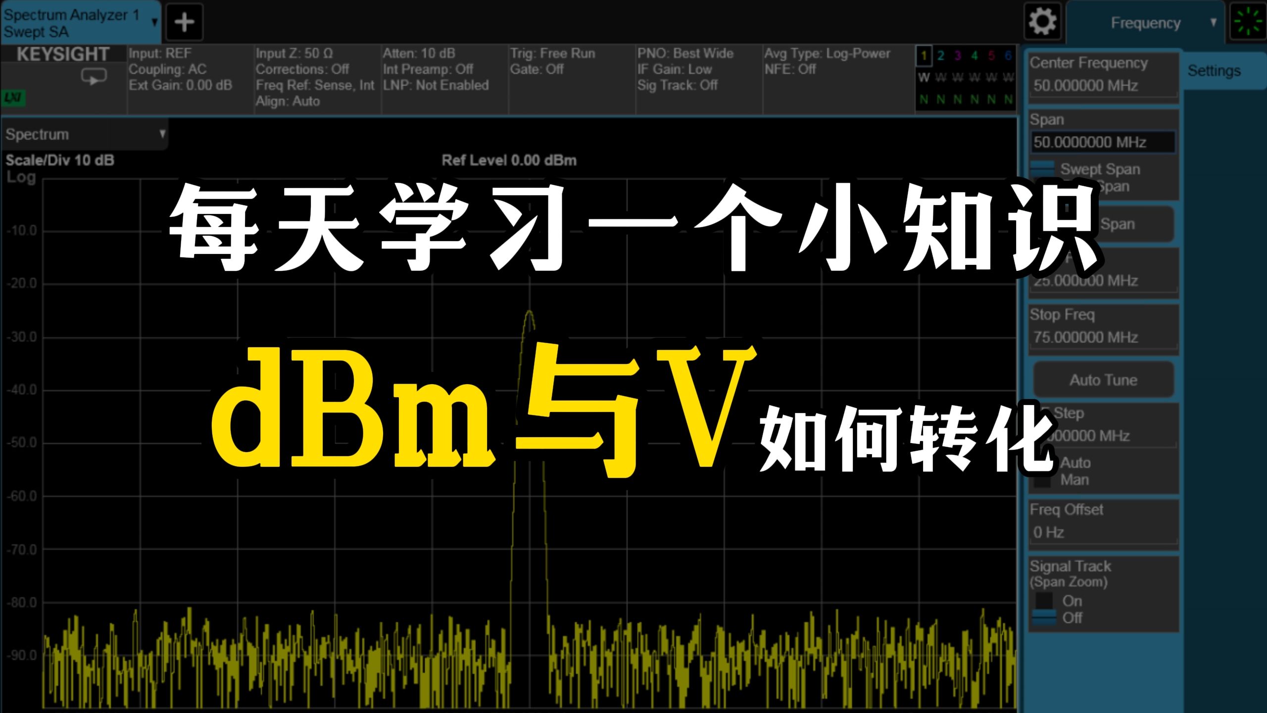 我猜你想看这个|功率单位dBm与V如何转化?2分钟教会你