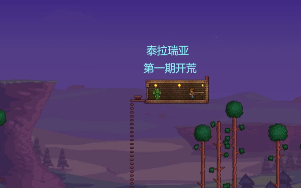 【泰拉瑞亚】生存实况第一期,开荒。