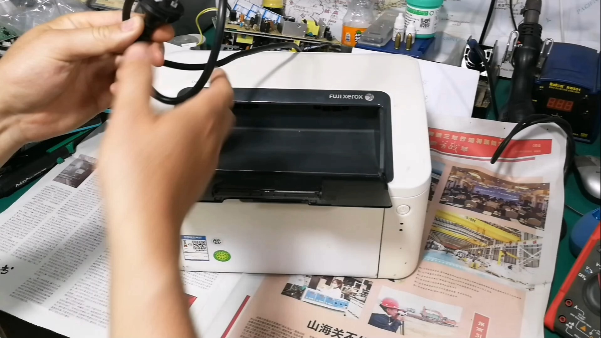 施乐p115b 提示墨粉盒错误 硒鼓粉盒全换都不行