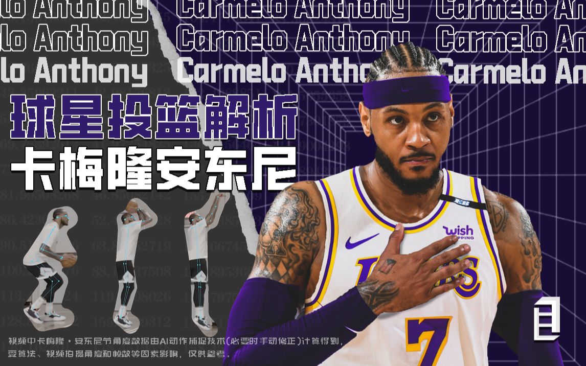 安东尼投篮解析!