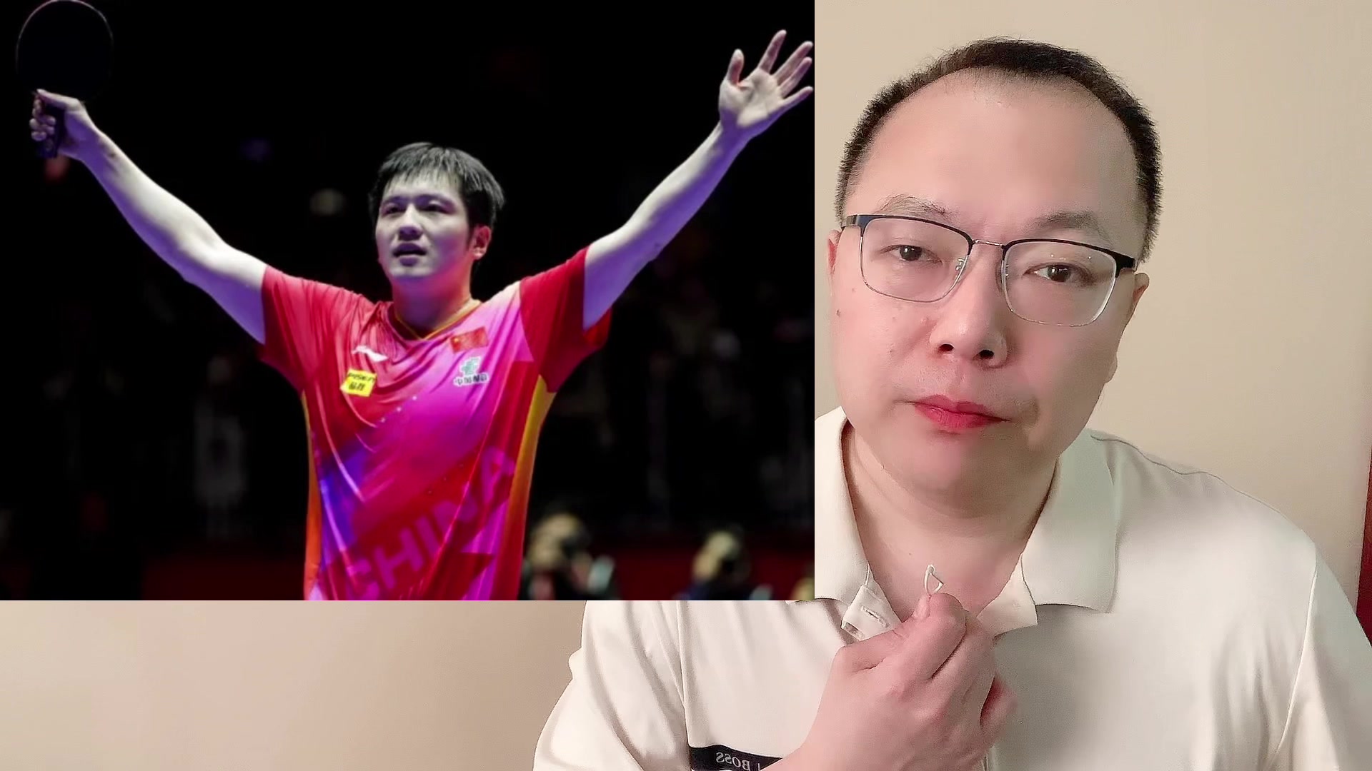 张本智和向樊振东致敬到底 #张本智和 #樊振东 #张本智和夺冠 #张...