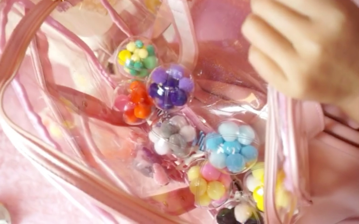 【PM痛包】团子保护盒!多色星钻外壳亚克力球娃娃挂件透明套钥匙扣