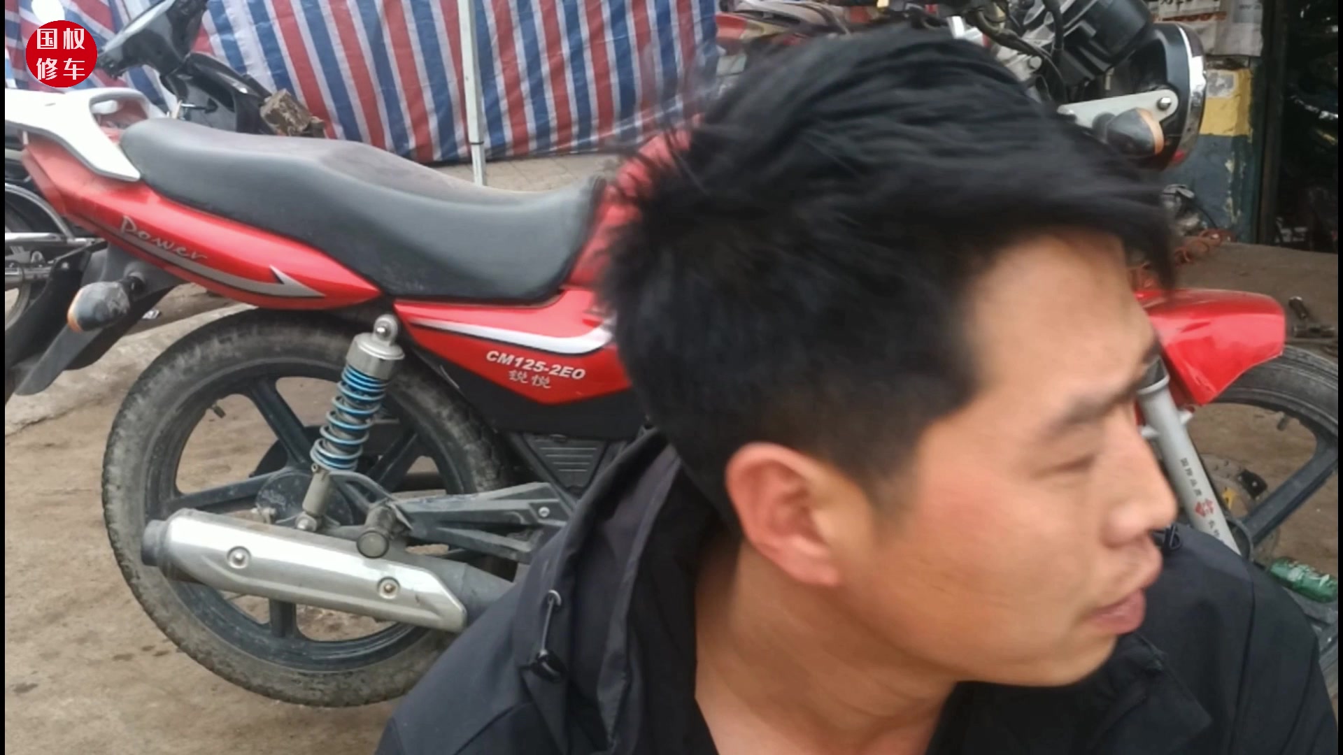 摩托车提速很慢怎么办?用师傅这方法,几秒钟车速就可跑到100码