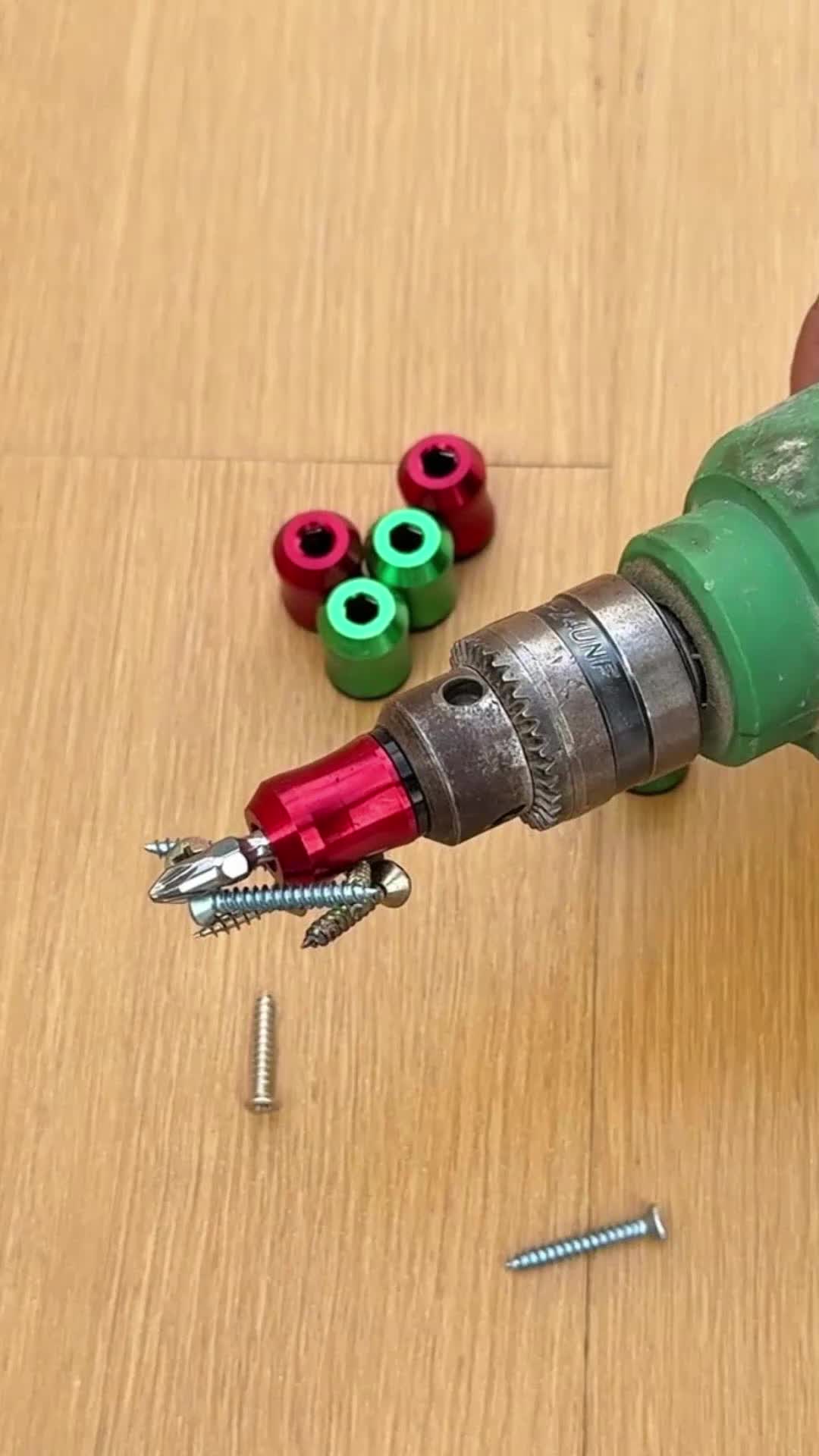 家用电钻起子机必备强力加磁器,高硬度十字一字螺丝刀批头加磁套超...