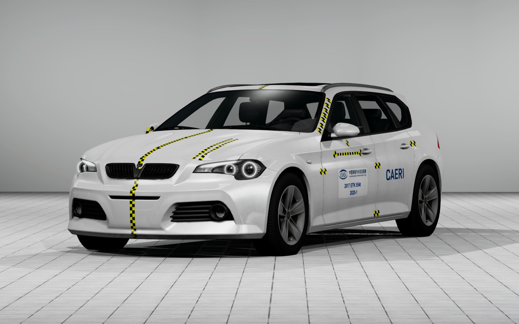 ....Drive】2017款 ETK 854 中国保险汽车安全指数C-IASI 碰撞测试