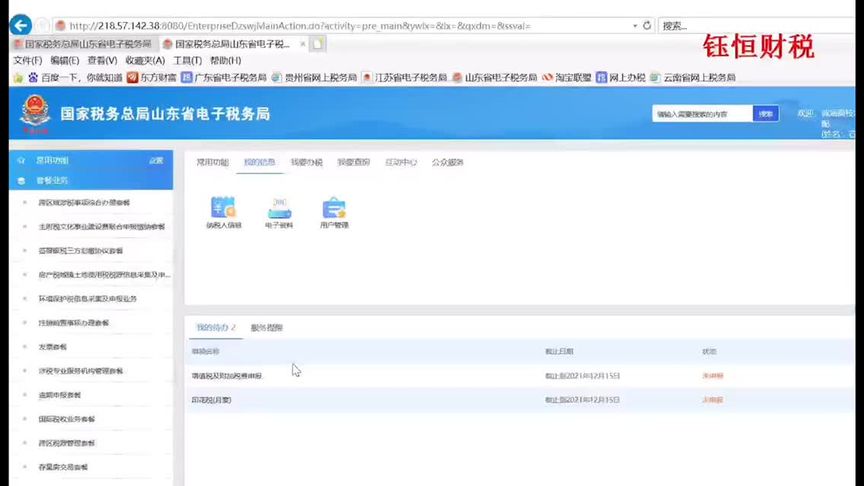 一般纳税人 个体户增值税纳税申报表填报流程 教程