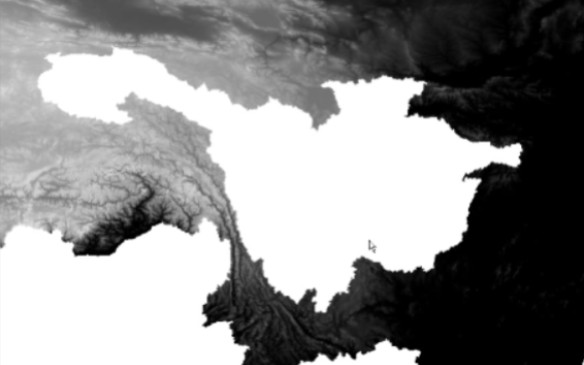 arcgis中栅格擦除,取反裁剪操作