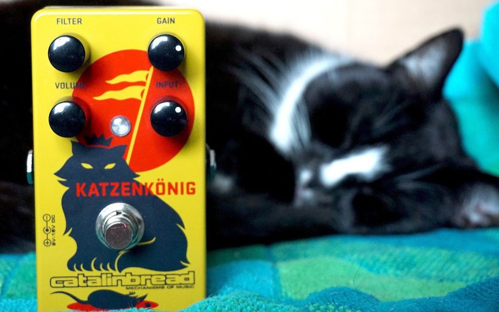 美产 Catalinbread - Katzenkönig "猫王" 结合Tone Bender MKII和RAT...