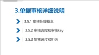   3.5 单据审核详细说明