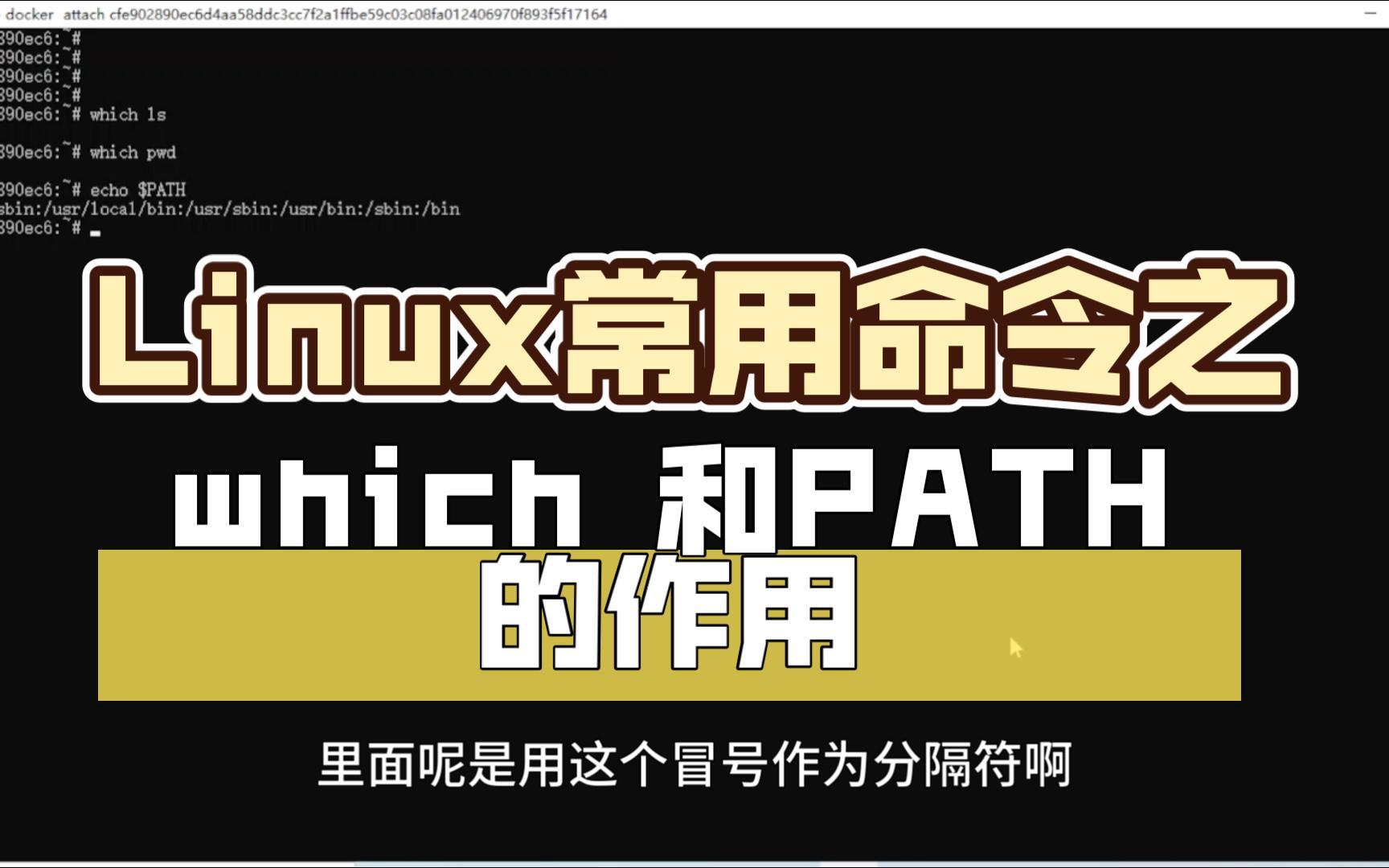 Linux 命令 which 命令 以及 PATH环境变量的作用