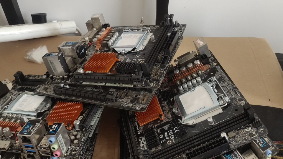 魔改华擎h110itx主板