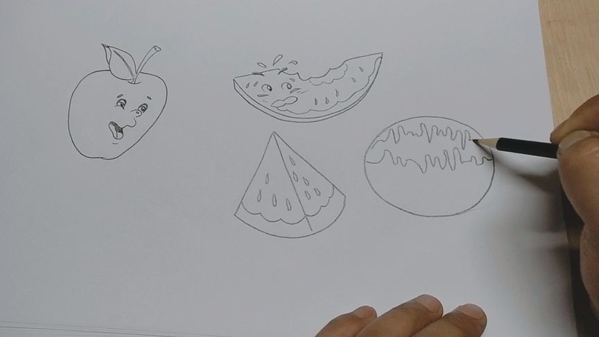 简笔画各种水果的画法,你学会了吗