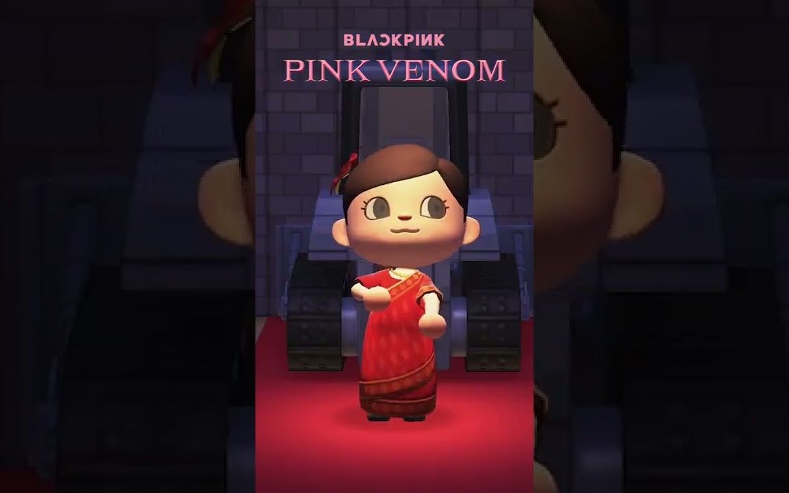 【短视频】用动森的方式打开BLACKPINK 《Pink Venom》舞蹈挑战
