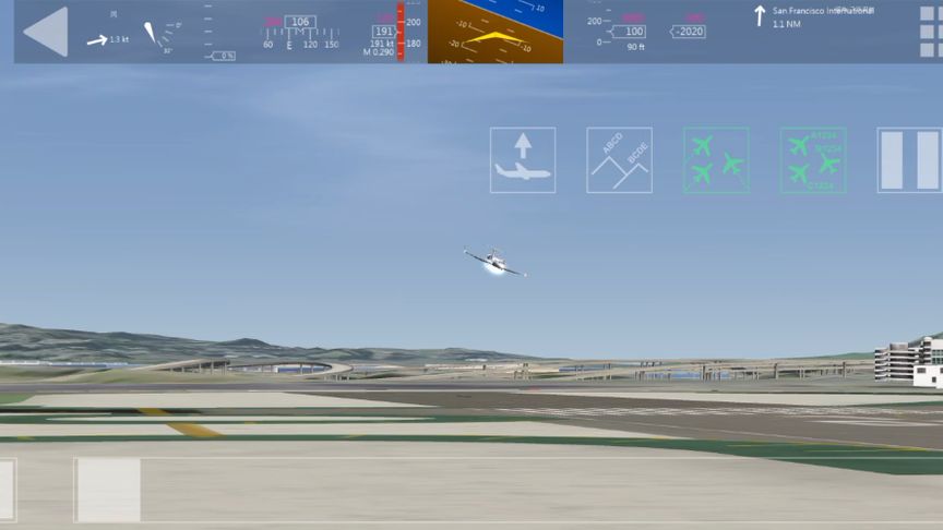 航空模拟器2021飞机降落