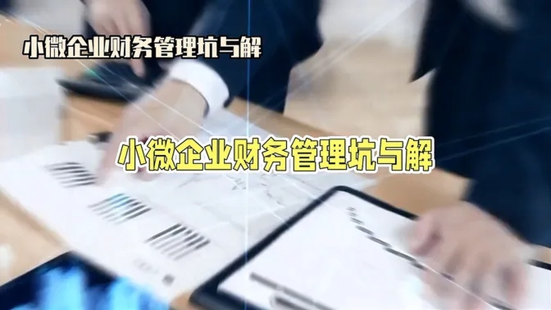 小微企业财务难题,一招化解秘籍