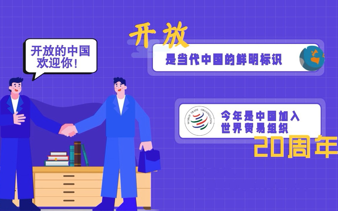 动画带你看!入世20年,中国怎样全面履行入世承诺?【数读进博会】