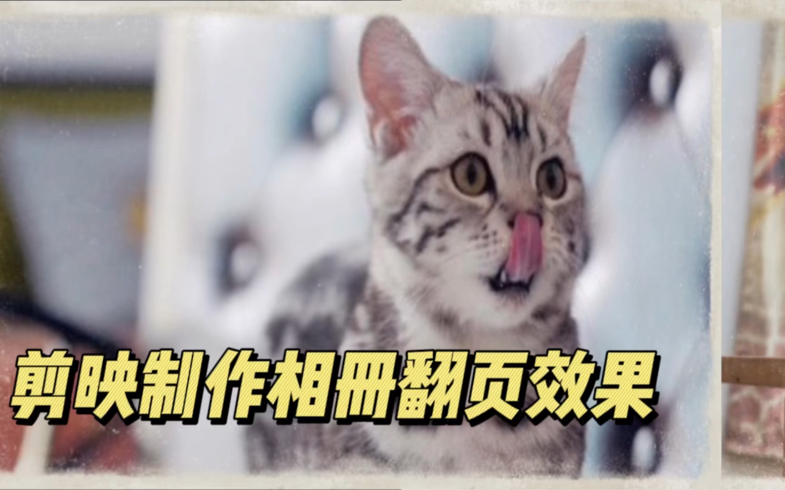 剪映制作相册翻页效果,电子相册制作,视频相册制作