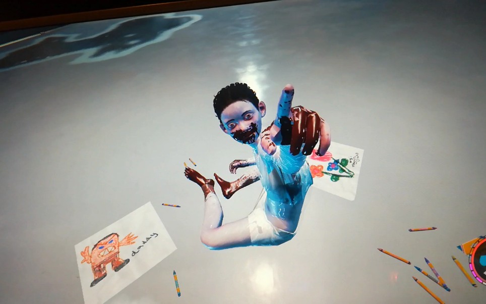 森林最终大boss小女孩,看up三人如何五分钟ko!小女孩被打死之后竟然...