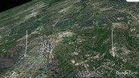 Google Earth Pro用航模遥控进行模拟飞行