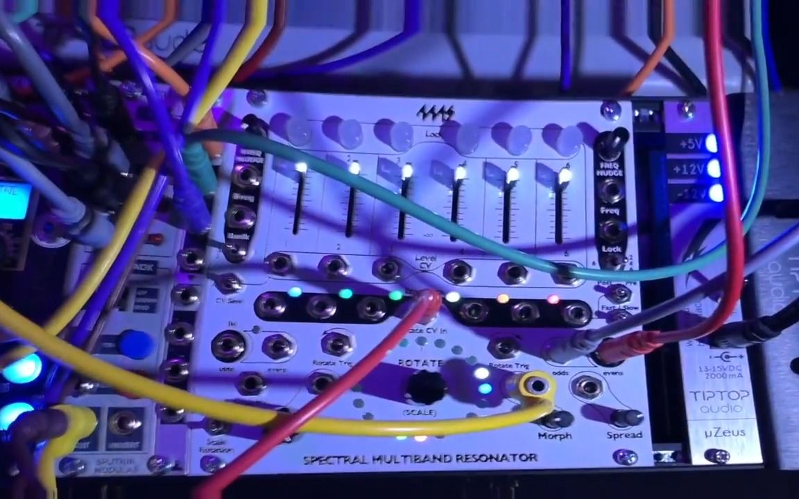 4MS Spectral Multiband Resonator 频谱化多波段谐振器 合成器模块