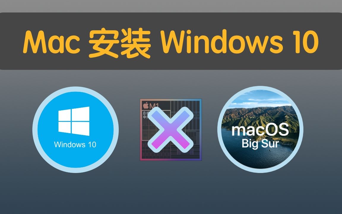 ...Mac 如何装 Windows 10?Mac 如何装虚拟机?Mac装Windows双系统...