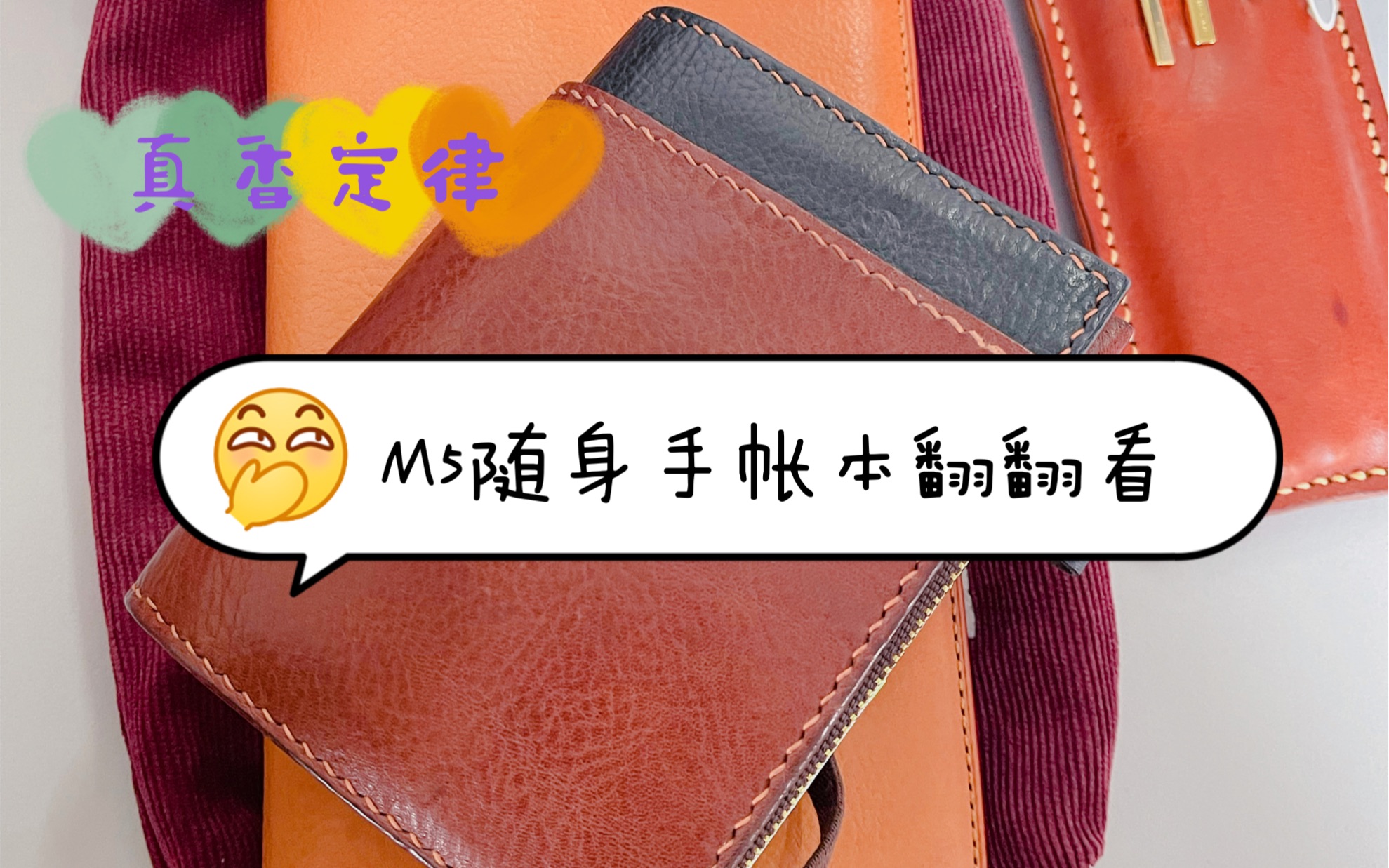M5活页随身手帐本翻翻看|晨光mini中性笔适配a8活页|a8活页真香!