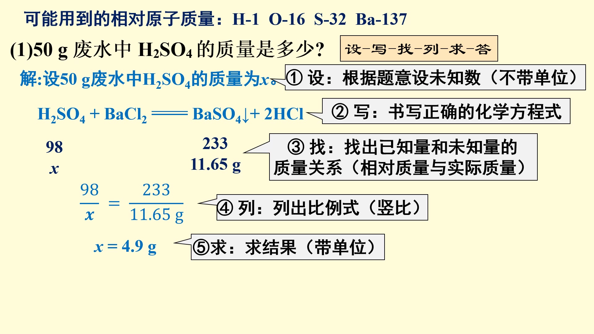 【微课】化学方程式的计算题专题-初中化学