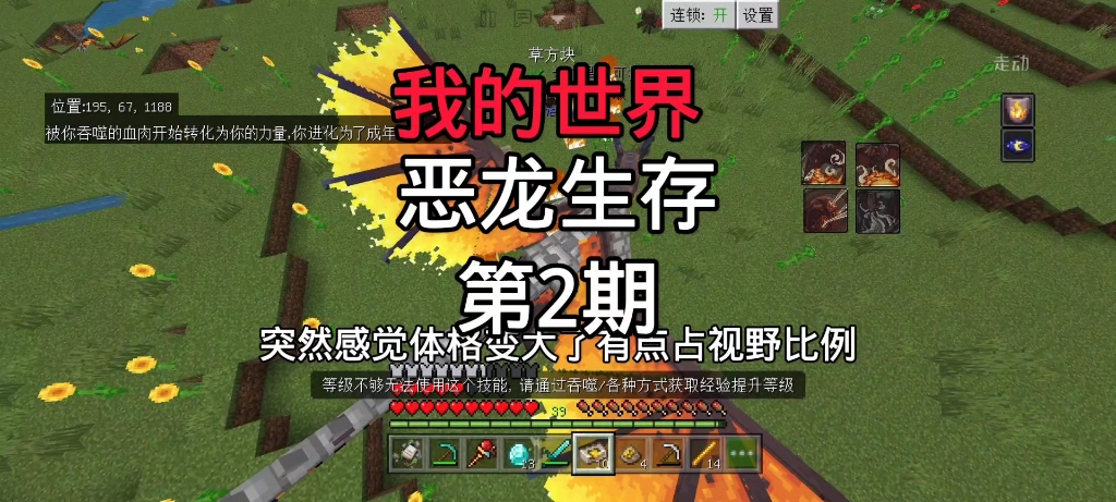 我的世界恶龙生存(第2期),一系列强化自身只为最终期挑战末影龙_哔哩...